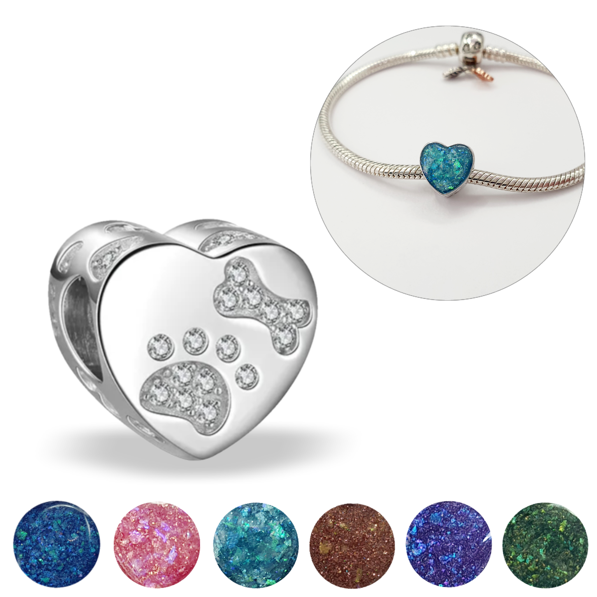 Memorial Jewellery /925 Sterling Silver Charms | Charming Keepsake Co ...